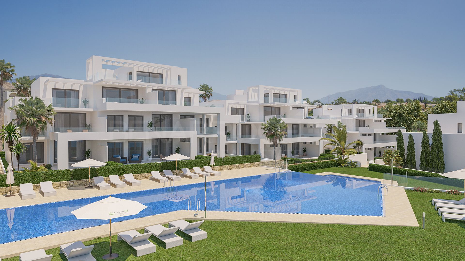 Cortijo del Golf: Apartments and Penthouses, El Campanario, Estepona